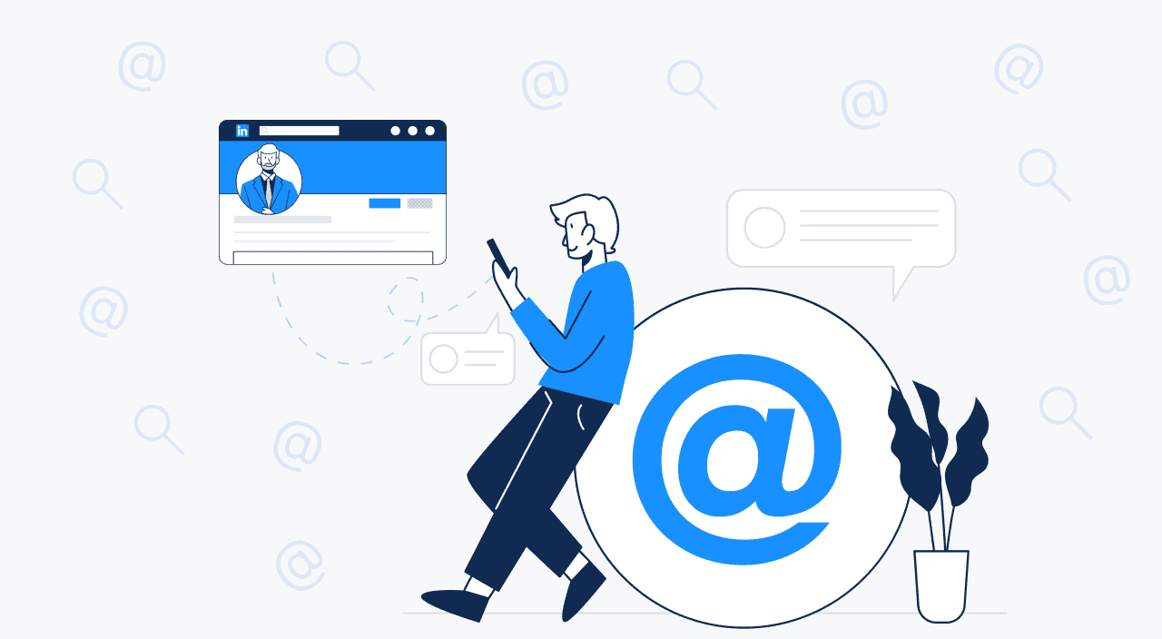 How to find LinkedIn profile by email