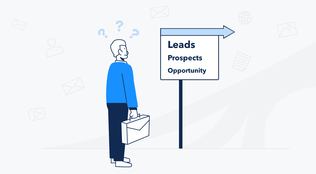 What is the difference between lead and prospect?
